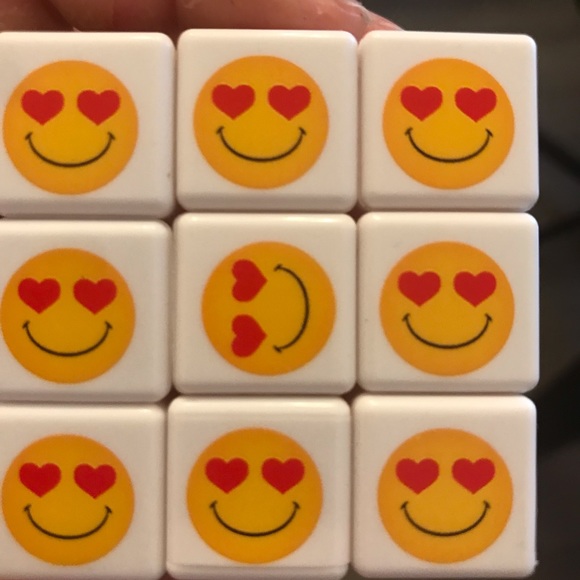 Toys | 3x3 Rubiks Cube With Emoji Faces | Poshmark